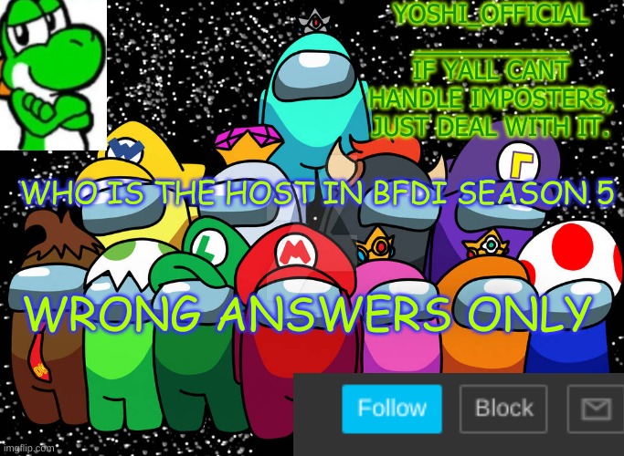 Yoshi_Official Announcement Temp v5 - Imgflip