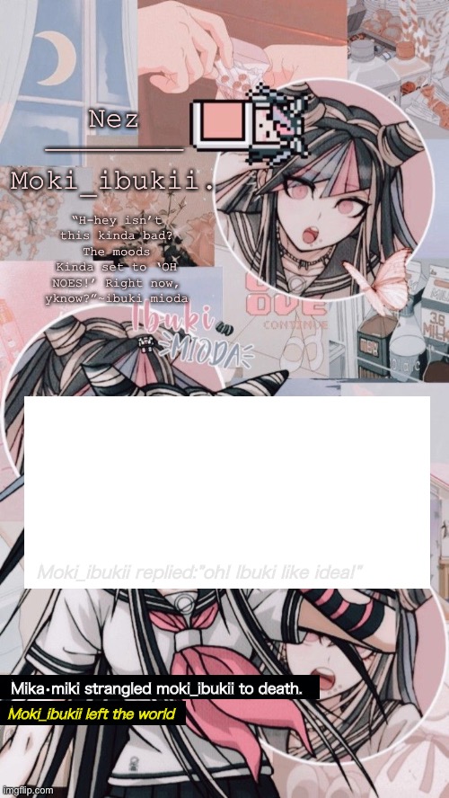 Ibuki mioda Blank Template - Imgflip
