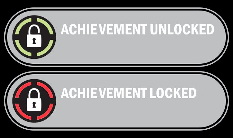 Achievement Unlocked Locked Blank Template Imgflip