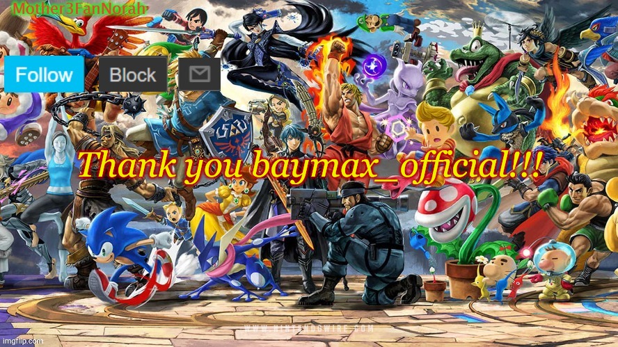 SMAAAAAASH!!! And thank you baymax_official! - Imgflip