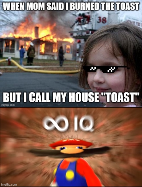Image Tagged In Infinity Iq Mario Imgflip