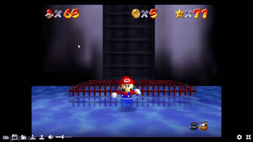 So, I attempted the BLJ in Super Mario 64 and then this happened ...