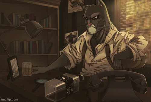 Blacksad - Imgflip