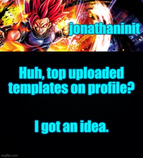 Image tagged in jonathaninit but its his favorite character - Imgflip
