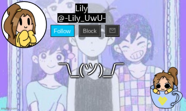 Lily Omori announcement template 1 - Imgflip