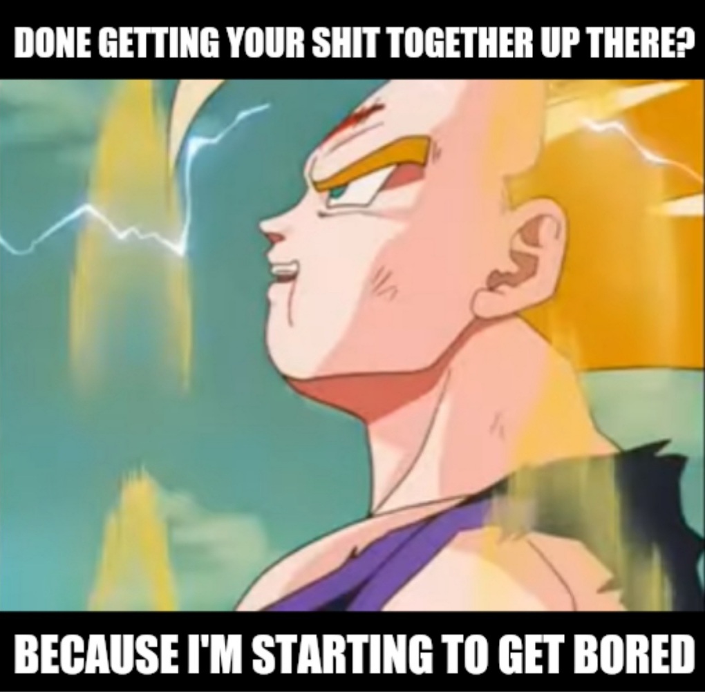 Gohan TFS Blank Template - Imgflip