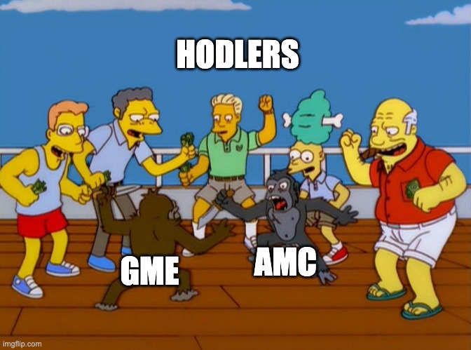 Simpsons Monkey Fight - Imgflip