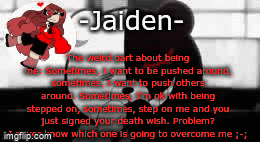 Like sometimes I have PERSONALITY swings- - Imgflip