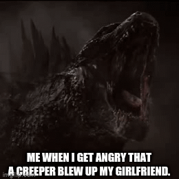 Creeper angry - Imgflip