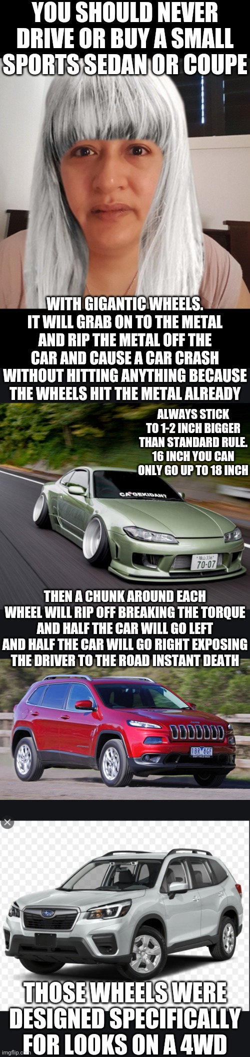 Why big wheels - Imgflip