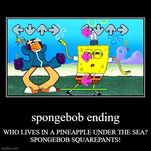 spongebob ending - Imgflip