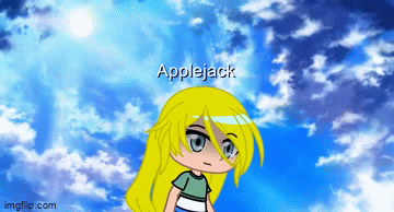 Applejack Running || Gacha Club - Imgflip