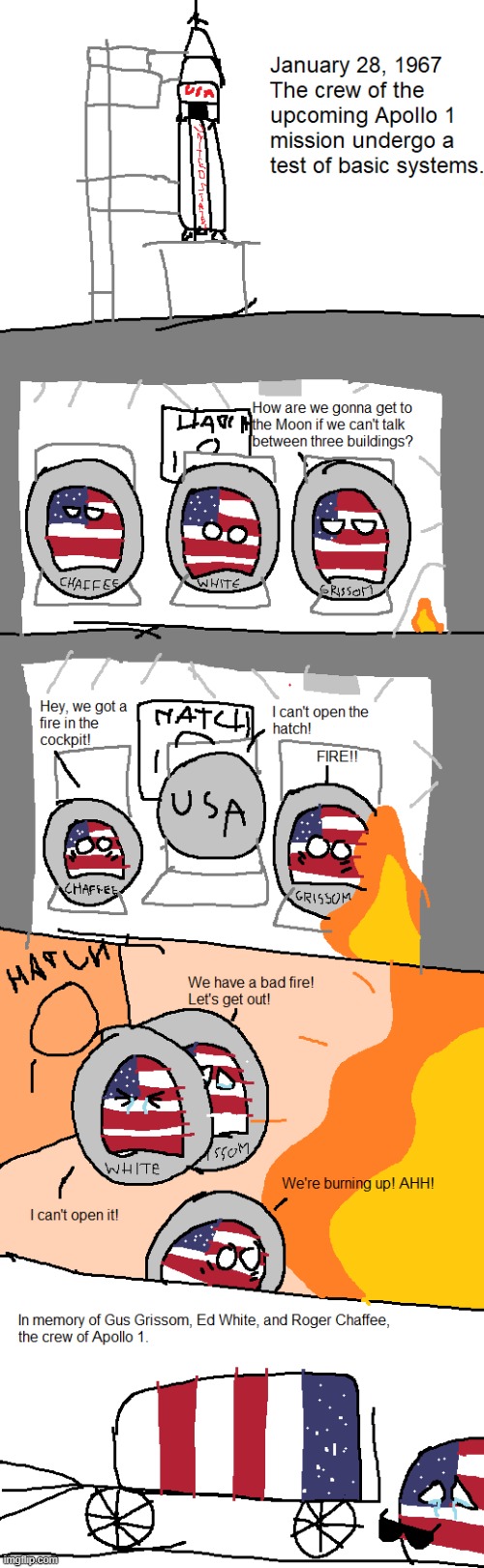 F in the chat for Apollo 1 :'( - Imgflip