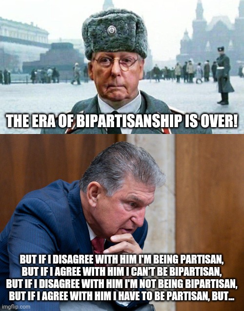 McConnell vs. Manchin - Imgflip