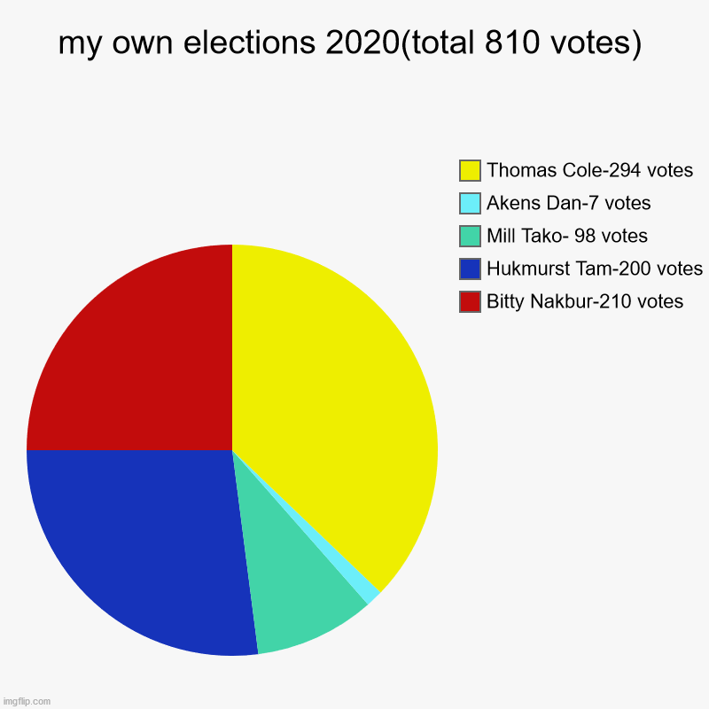 my own 2020 elections - Imgflip