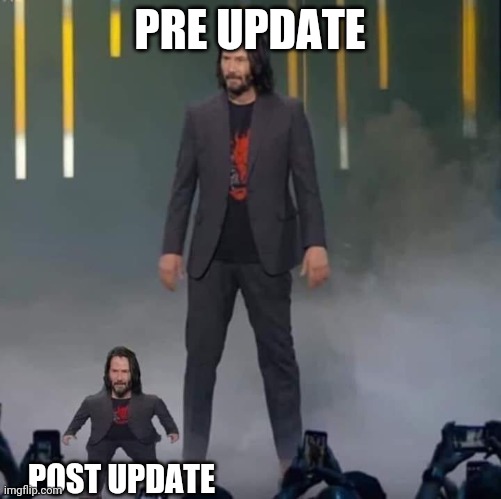 Keanu and Mini Keanu - Imgflip