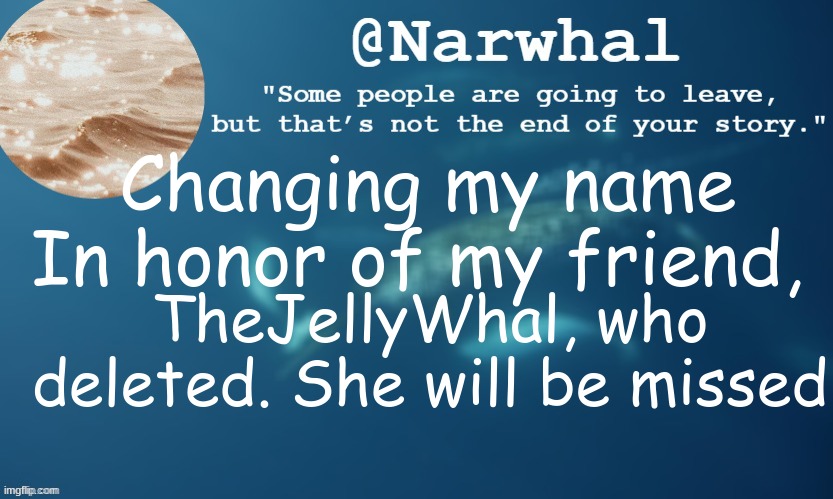 I hope she comes back :( - Imgflip