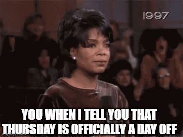 No School Thursday - Imgflip