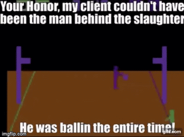 ngl, the man behind the slaughter do be ballin - Imgflip