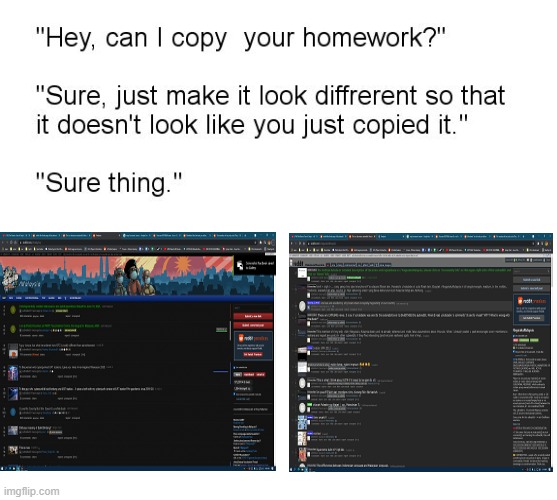 "Hey, Can I Copy Your Homework?" - Imgflip