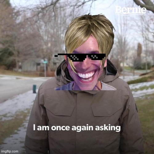 Bernie I Am Once Again Asking For Your Support Meme - Imgflip
