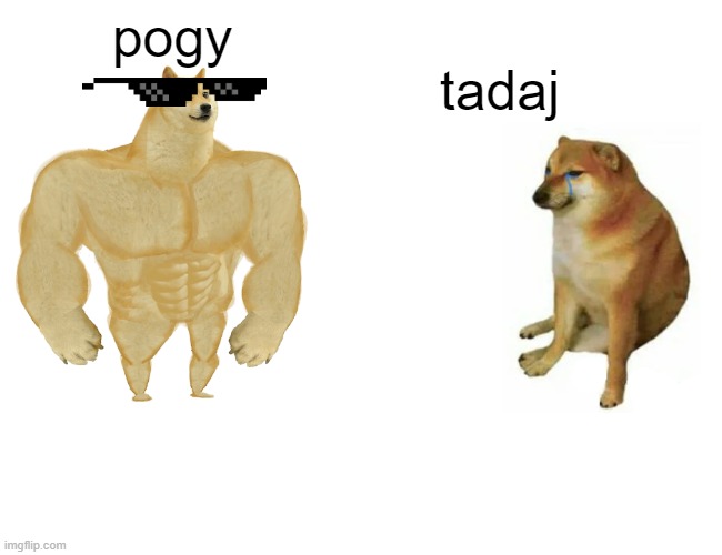Buff Doge vs. Cheems Meme - Imgflip