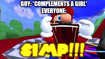 Mario SIMP - Imgflip