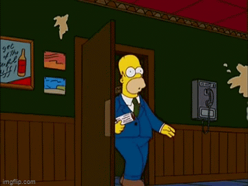 Homer Turnaround - Imgflip