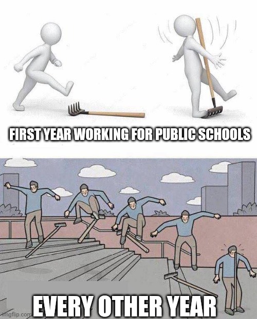 Jump on Rake - Imgflip