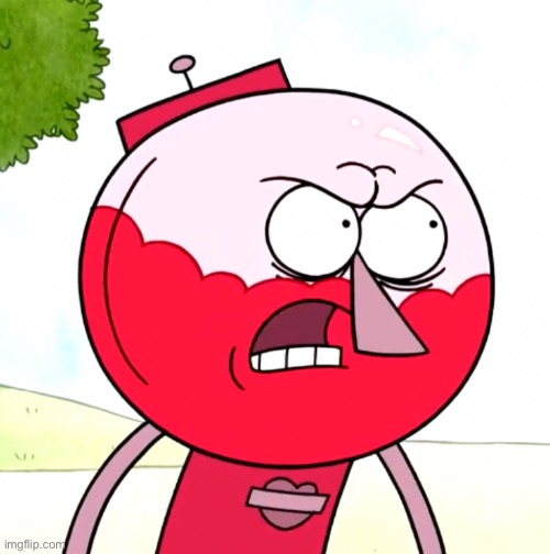 Angry Gumball man - Imgflip