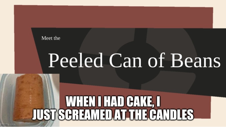 Image tagged in meet the peeled can of beans - Imgflip