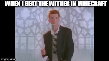 rickroll minecraft - Imgflip