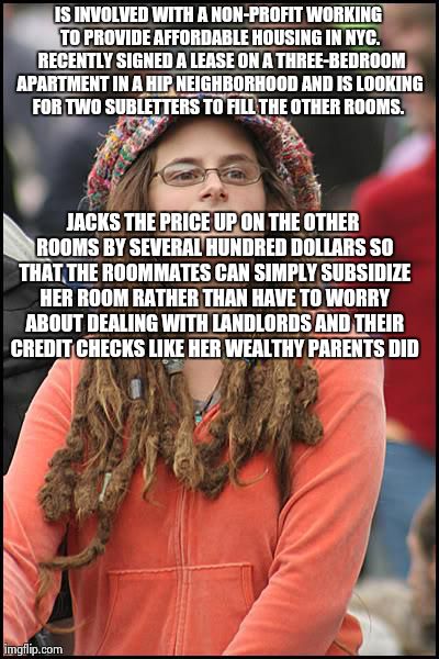 I realize it's not unusual, but the burn comes from the fact that she ...