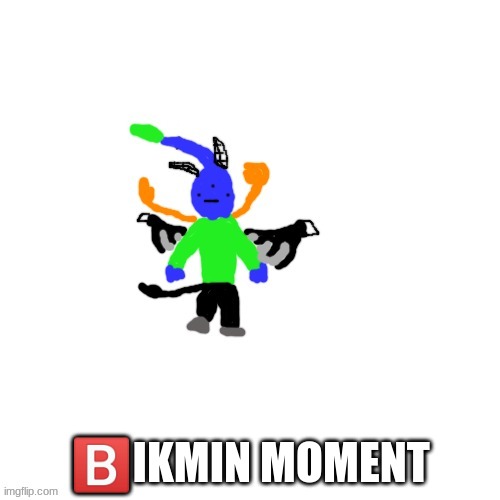 Carlos as a Blue Pikmin - Imgflip