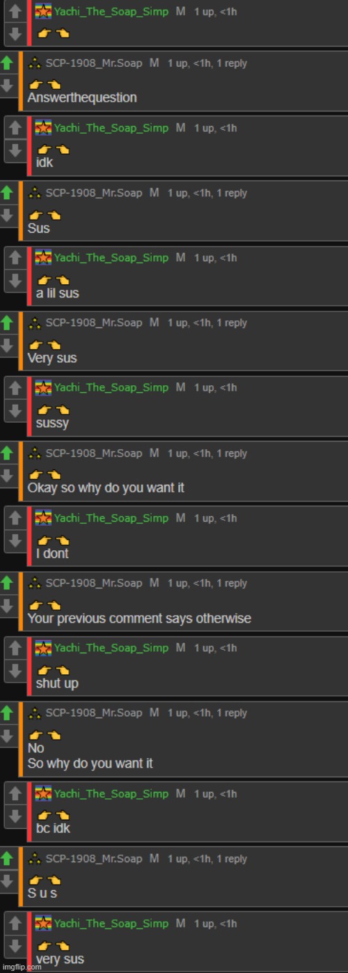 Convos with Soap be like: - Imgflip