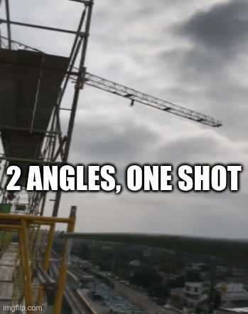 Falling Off A Crane After Hang Finale - Imgflip