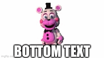bottom text - Imgflip