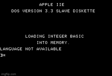 Apple 2e Slave Diskette! - Imgflip