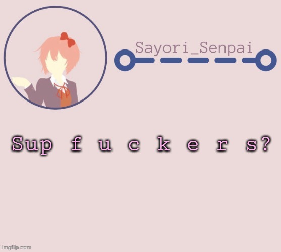 Sayori Temp - Imgflip