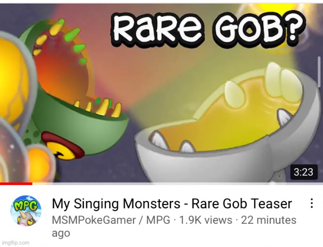 Rare Gob? - Imgflip