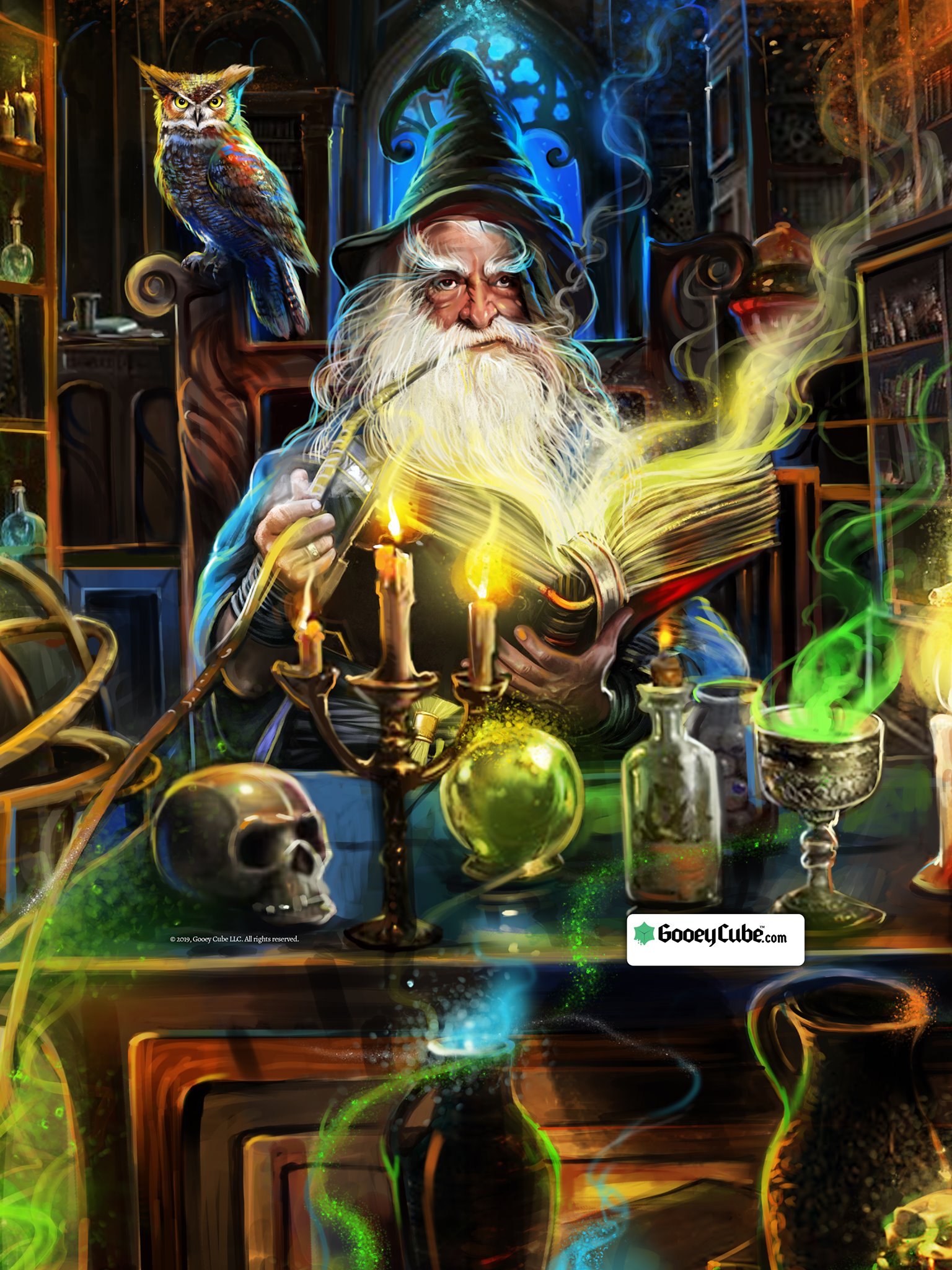 Disgruntled Wizard Blank Template Imgflip
