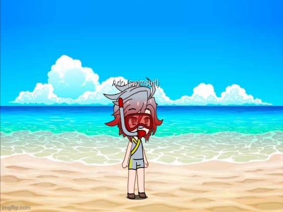 Arlo in his swimsuit - Imgflip