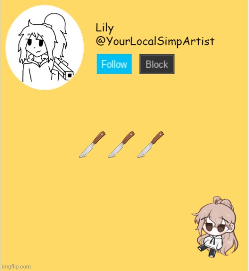 Lily announcement temp #5 - Imgflip