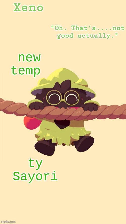 Ralsei boi temp (Ty Sayori) - Imgflip