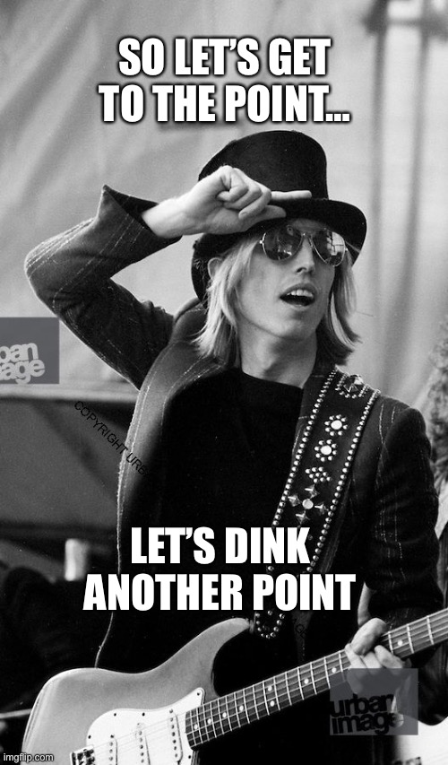 Dink a point - Imgflip