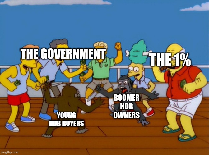 Simpsons Monkey Fight - Imgflip