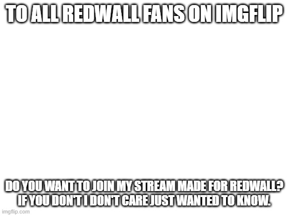 Blank White Template - Imgflip