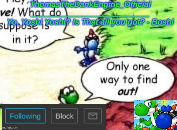 Yoshi-The-Sus-Sidekick_Official's Sushi Pack Temp - Imgflip