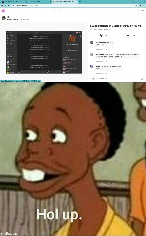 Image tagged in hol up - Imgflip