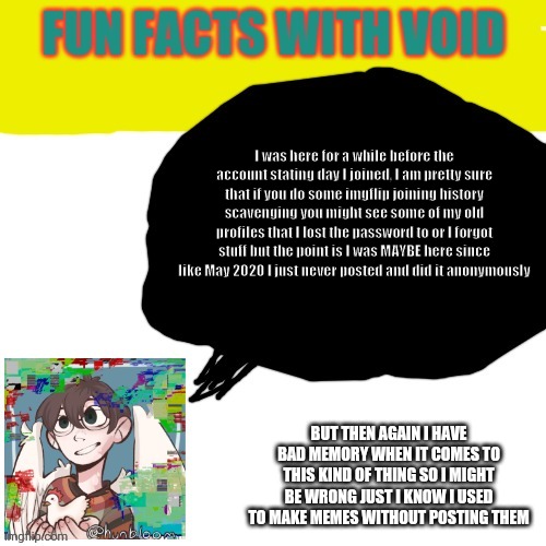 And that's all for fun facts with void! - Imgflip